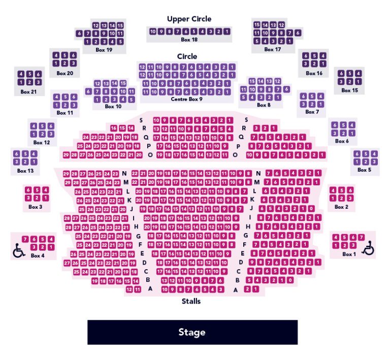 Seating Plan - Forum Theatre