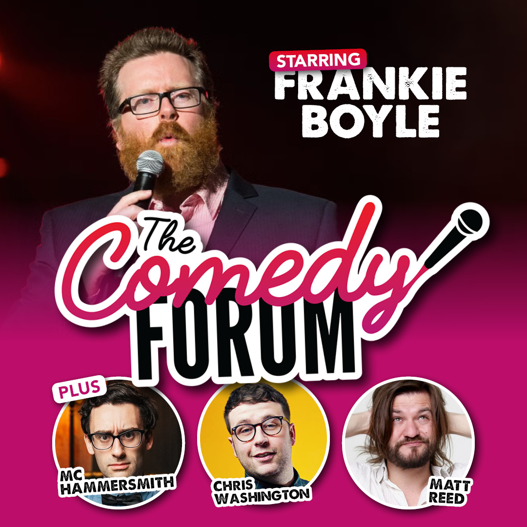The Launch of 'The Comedy Forum' Starring Frankie Boyle - Forum Theatre